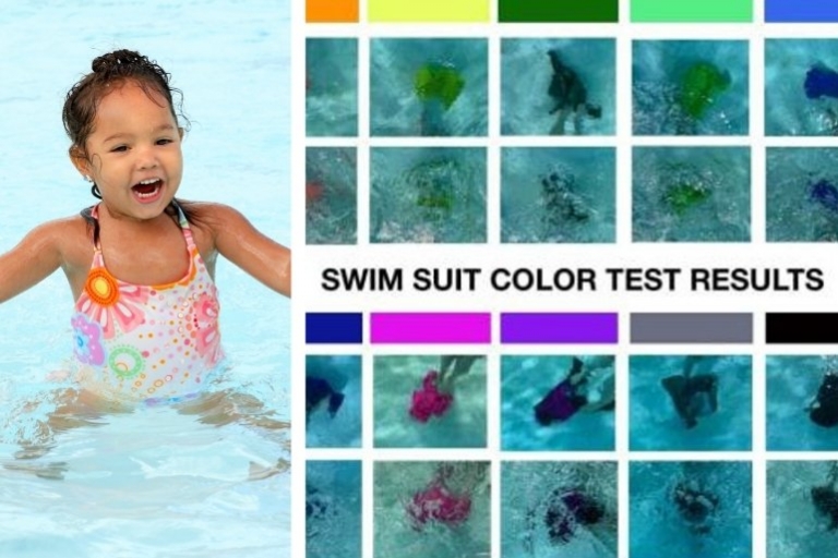 The Swimsuit Colour Chart that Could Save Your Child's Life