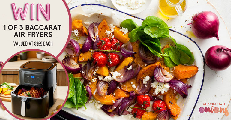 Win an Air Fryer with Australian Onions - Mum Central