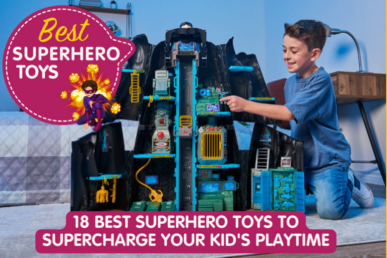 18 Best Superhero Toys to Supercharge Your Kid's Playtime