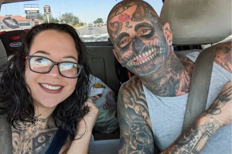 Tattooed Dad Speaks Out about Being Called a Monster